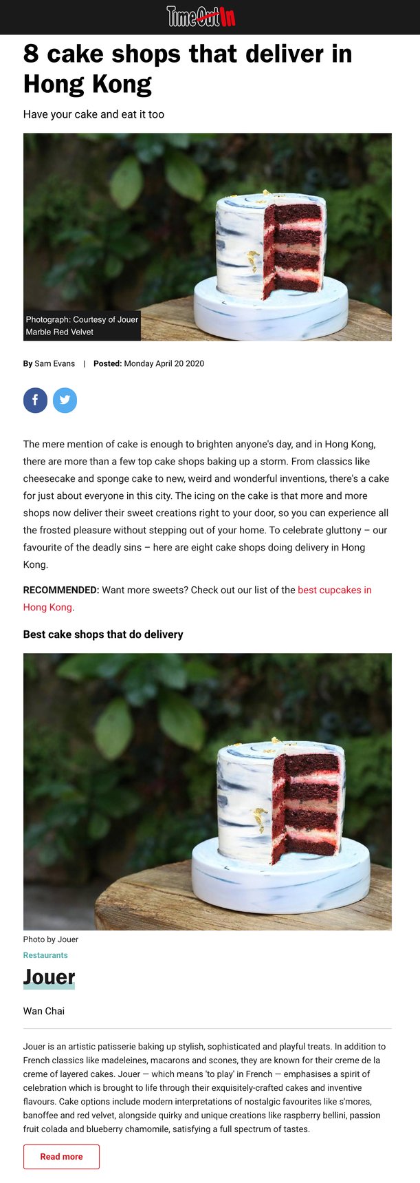 Time Out Hong Kong April 2020